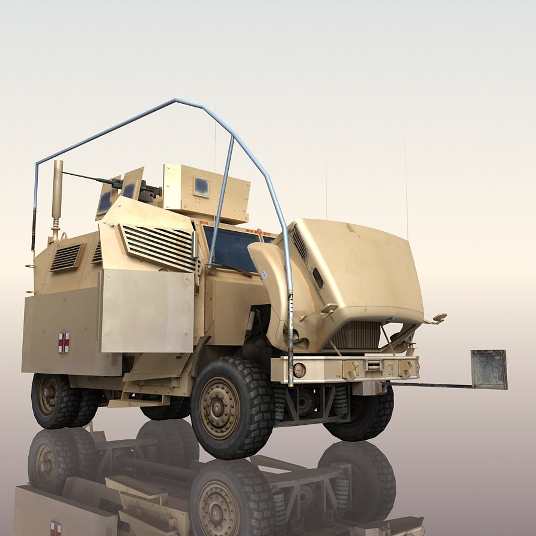 3d Maxxpro Military Truck