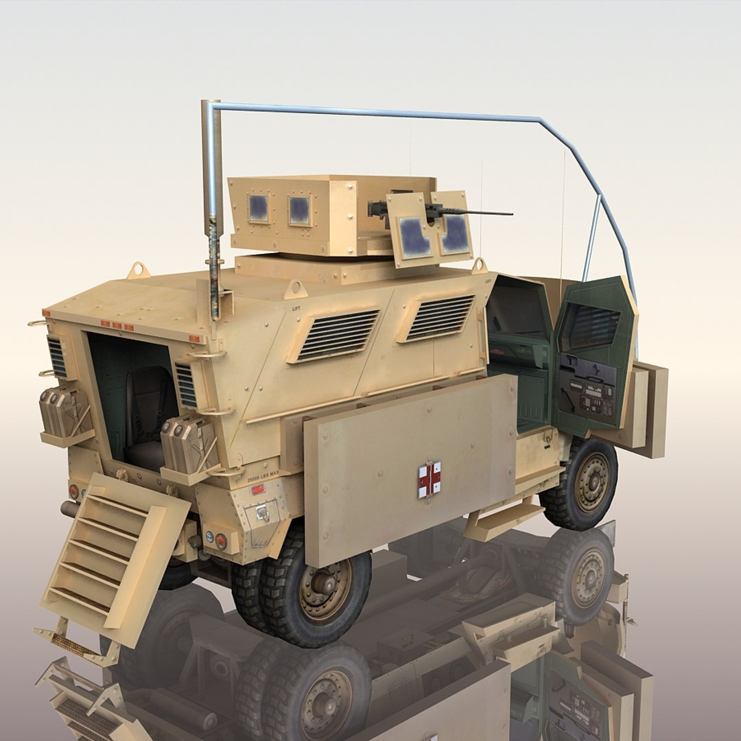 3d Maxxpro Military Truck