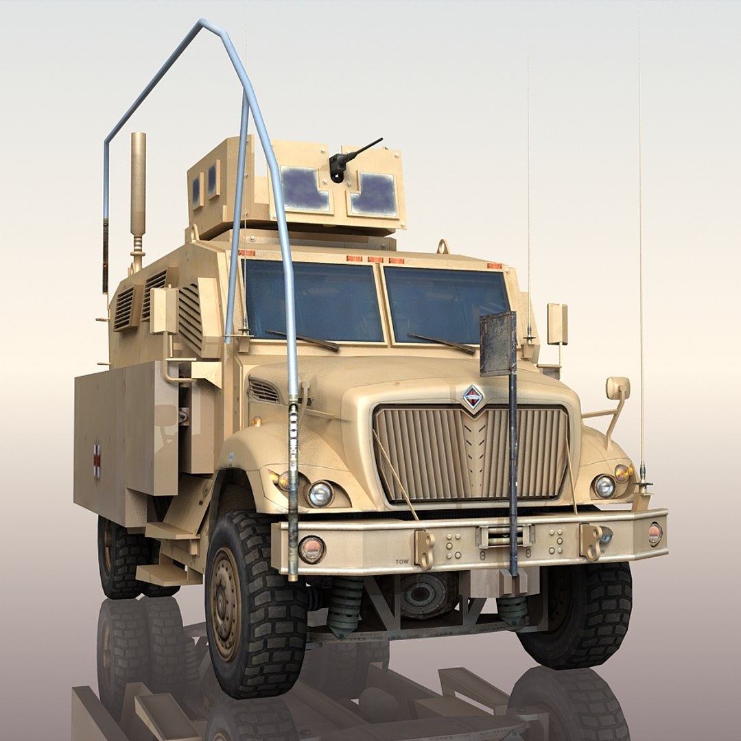 3d Maxxpro Military Truck