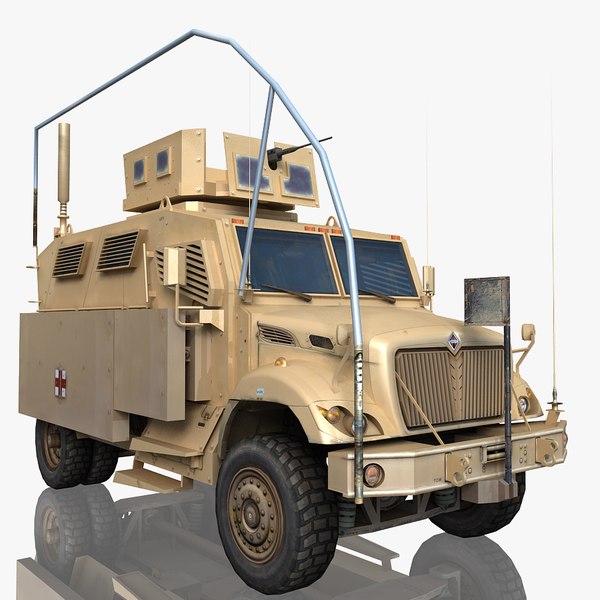 3d maxxpro military truck