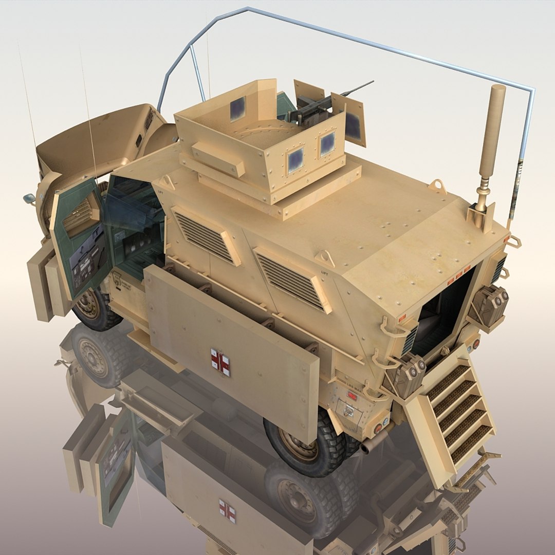 3d Maxxpro Military Truck