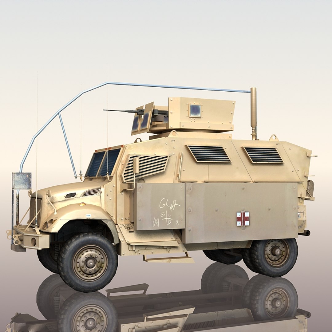 3d Maxxpro Military Truck