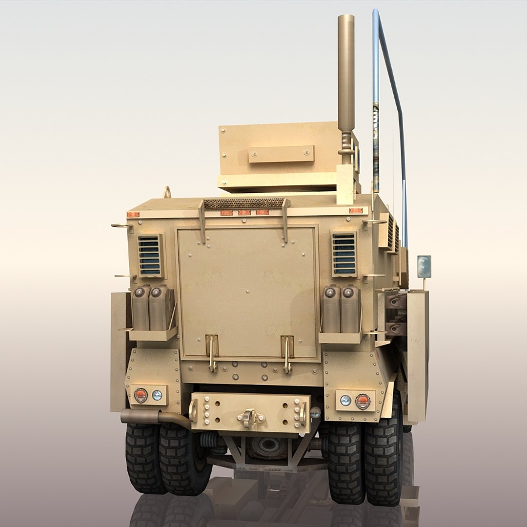 3d Maxxpro Military Truck