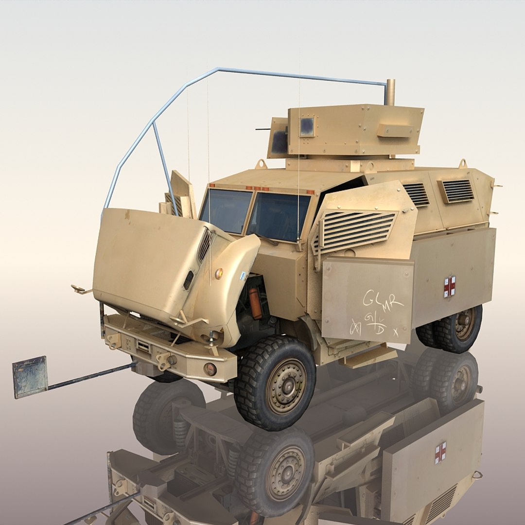 3d Maxxpro Military Truck