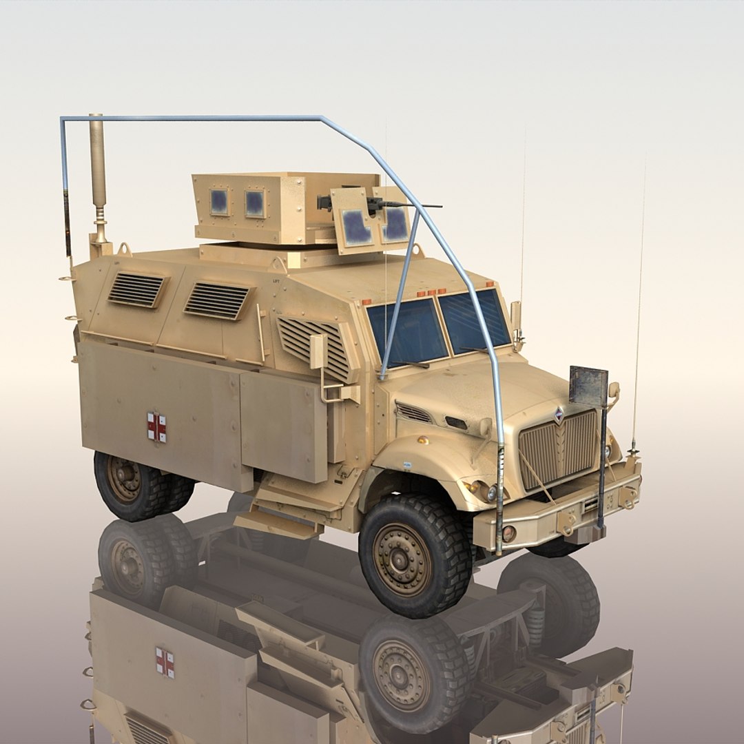 3d Maxxpro Military Truck