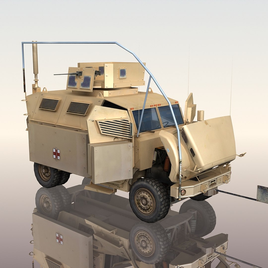 3d Maxxpro Military Truck