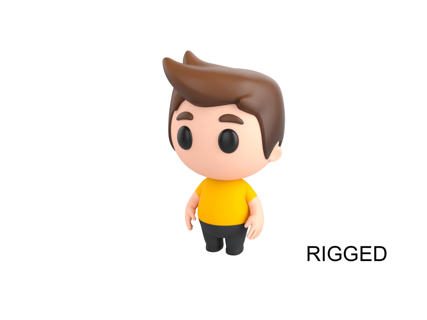 Character170 Rigged Little Man model - TurboSquid 1879863