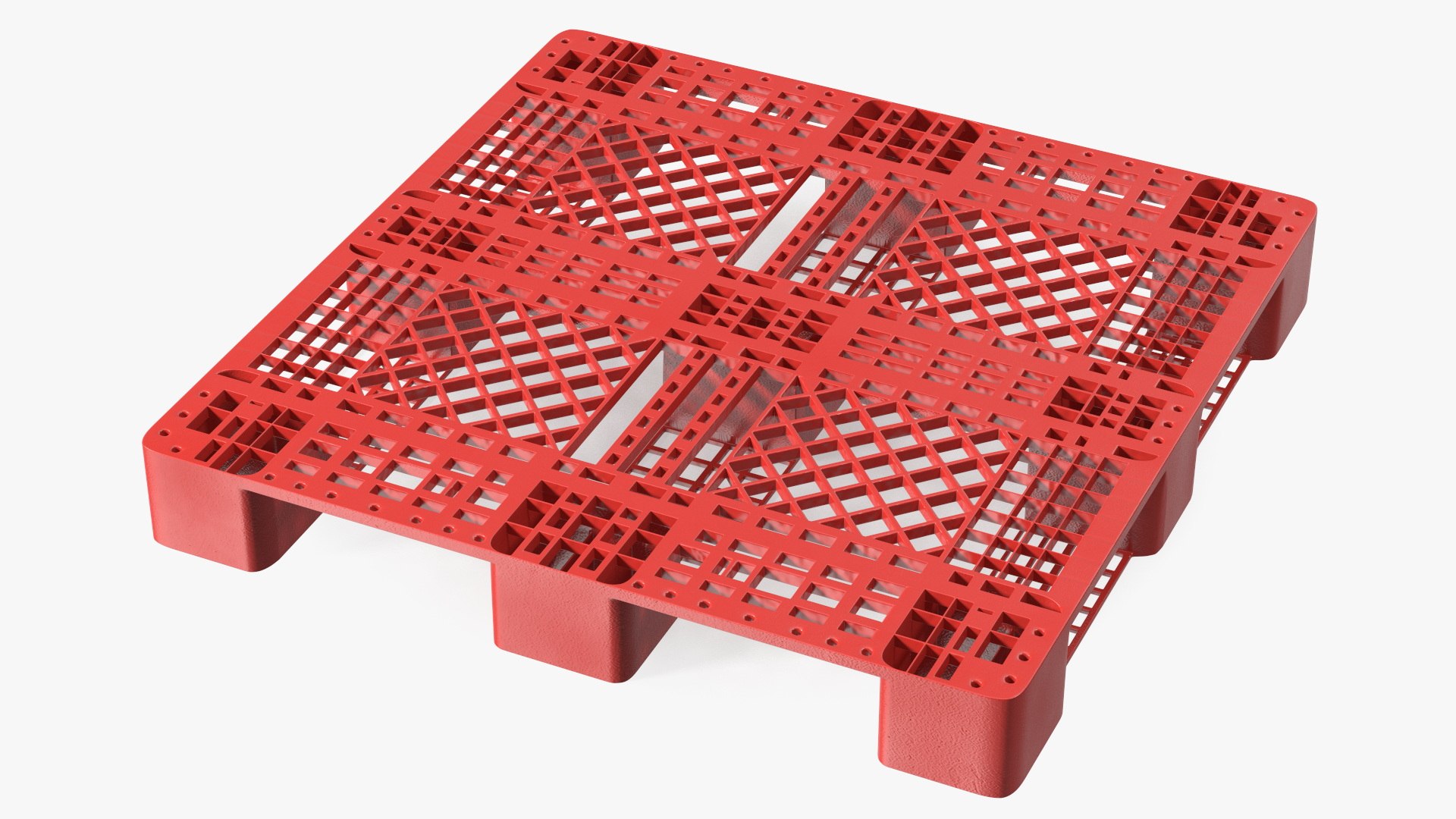 3D Red Plastic Pallet Model - TurboSquid 2134705