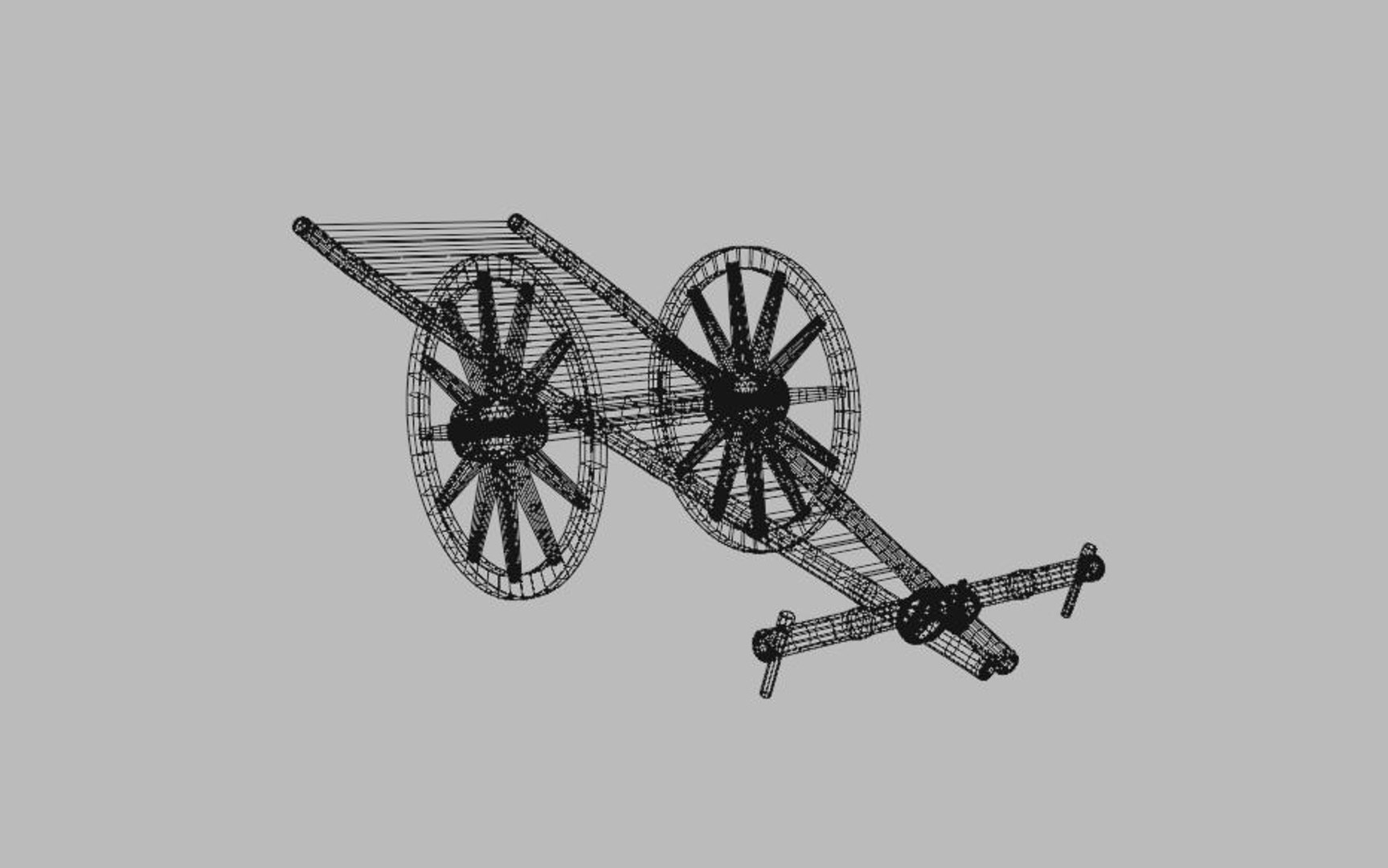3D Bullock Cart Model - TurboSquid 1882669