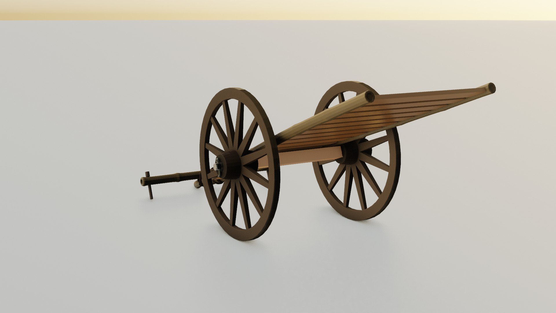 3D Bullock Cart Model - TurboSquid 1882669