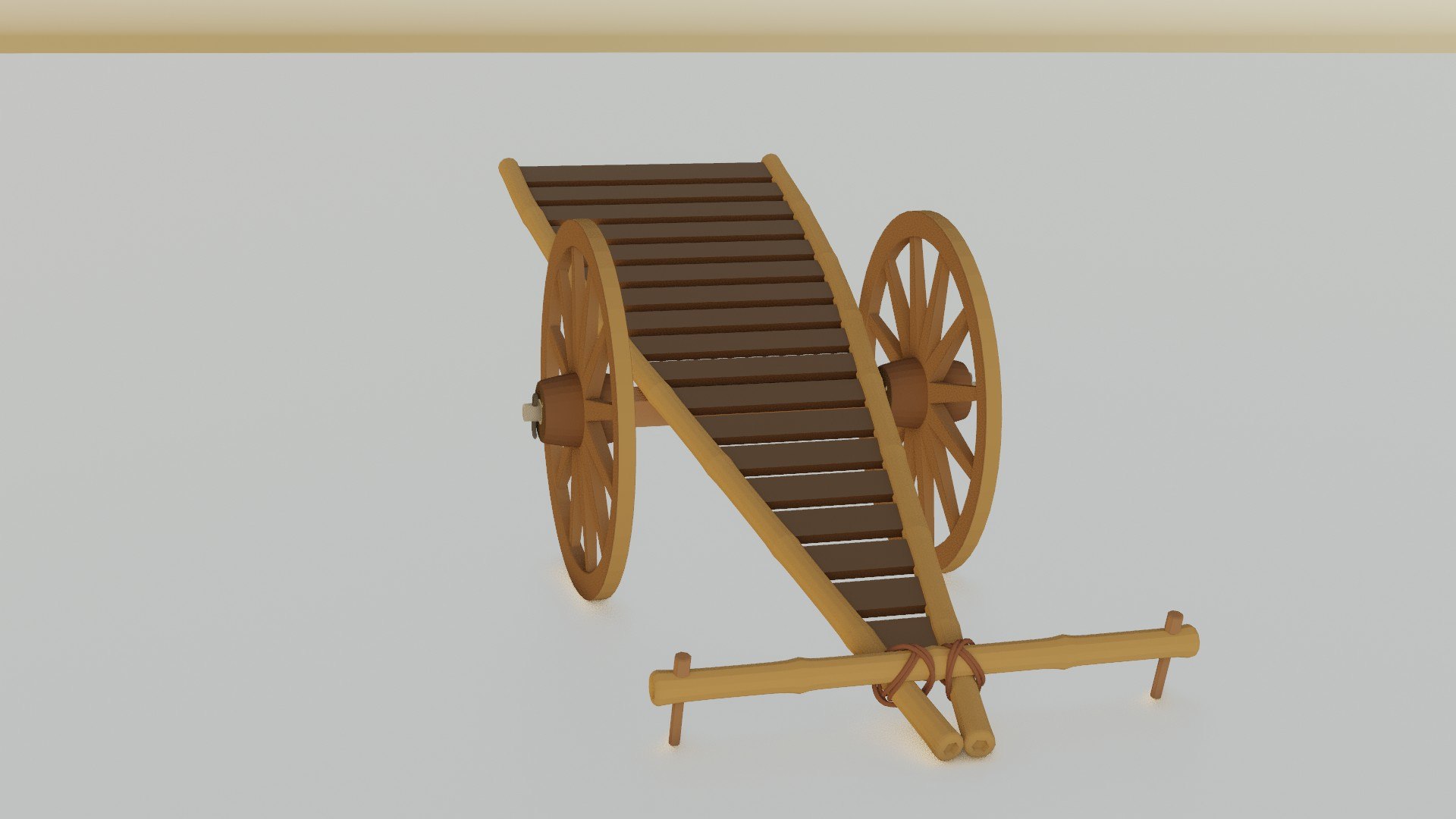 3D Bullock Cart Model - TurboSquid 1882669
