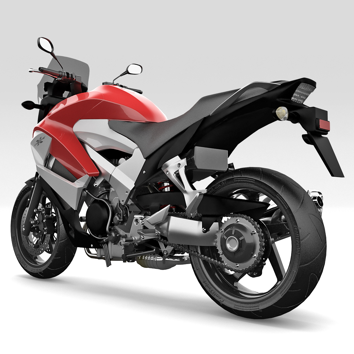 3d model honda crossrunner