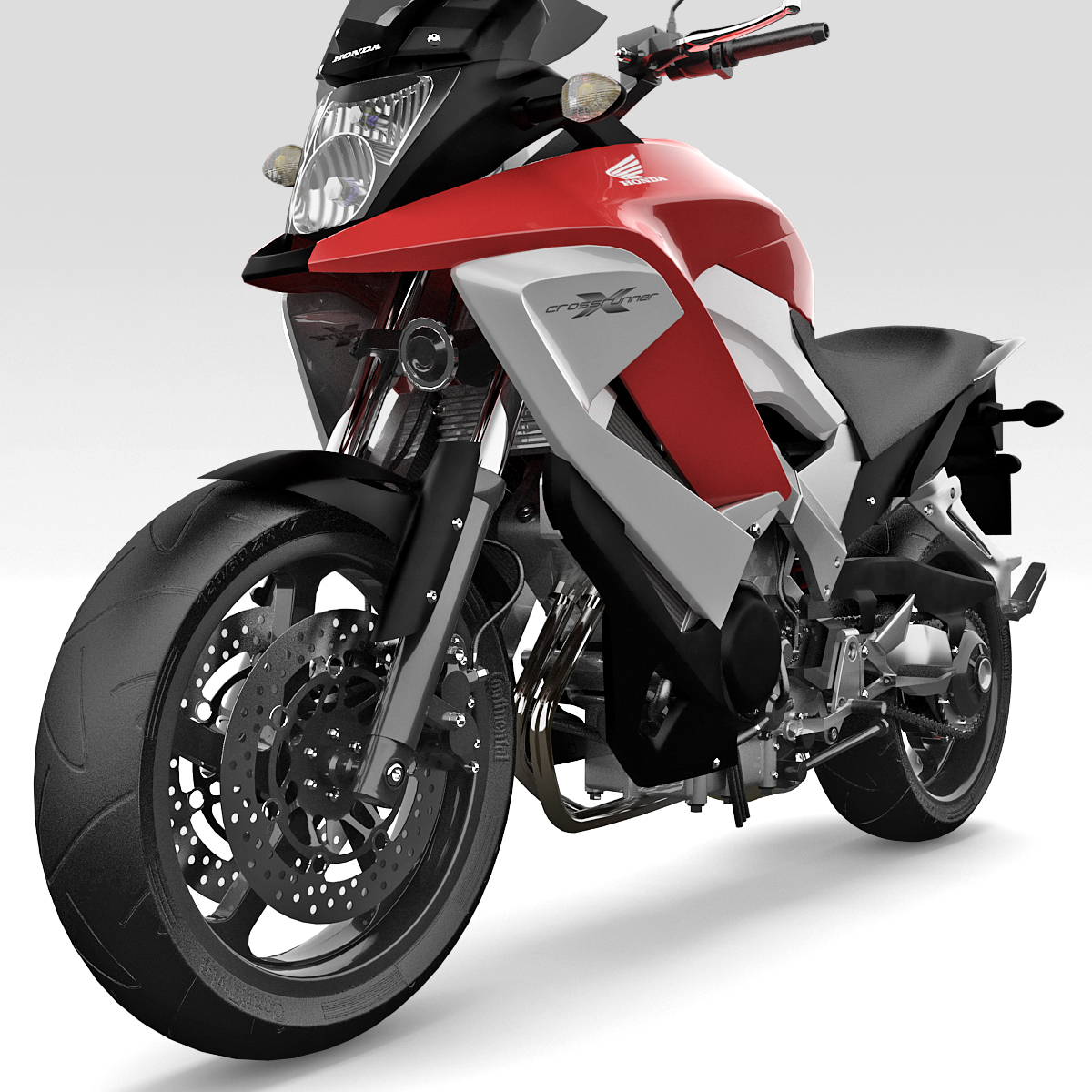 3d model honda crossrunner
