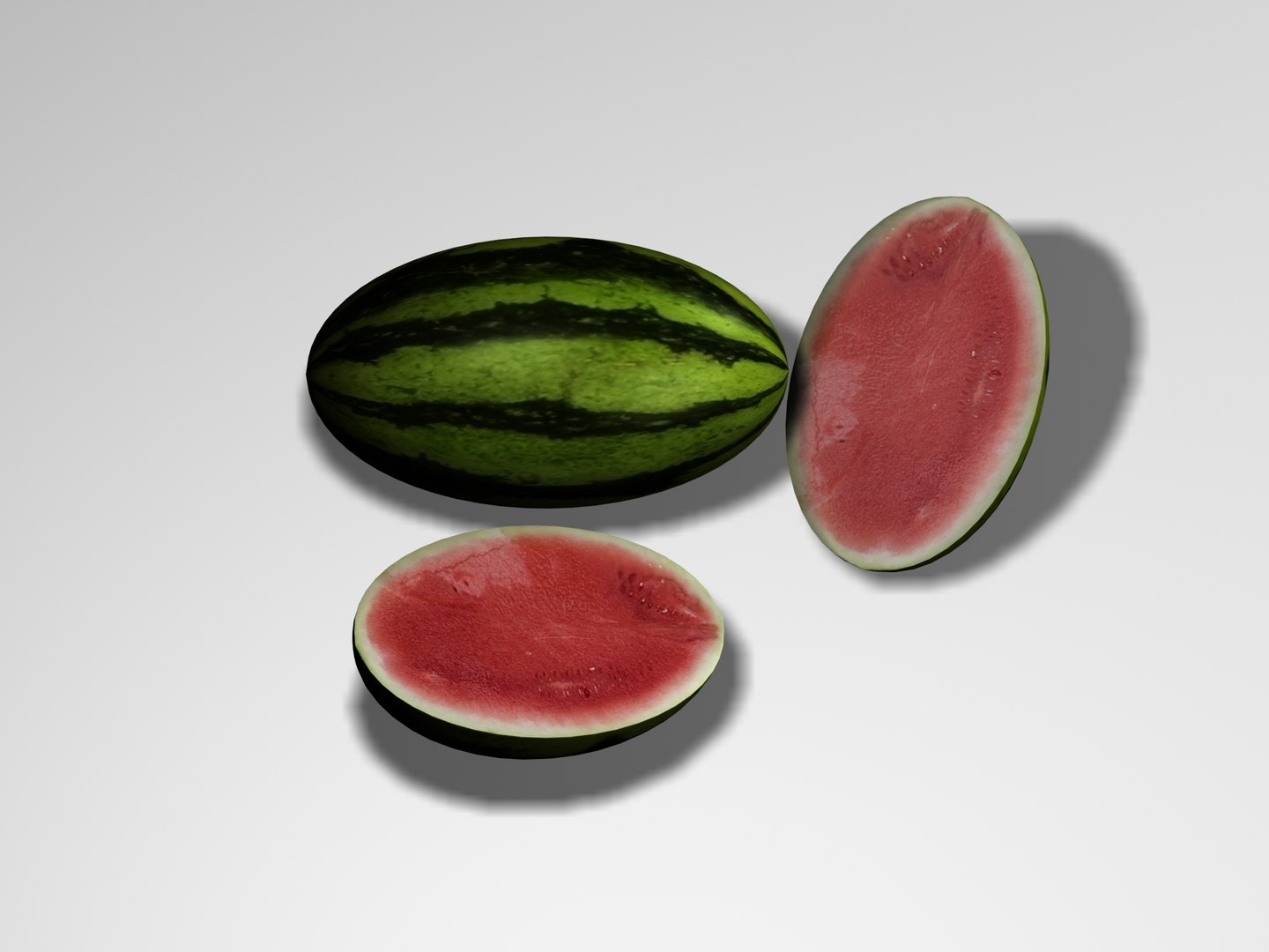 3d watermelon water melon