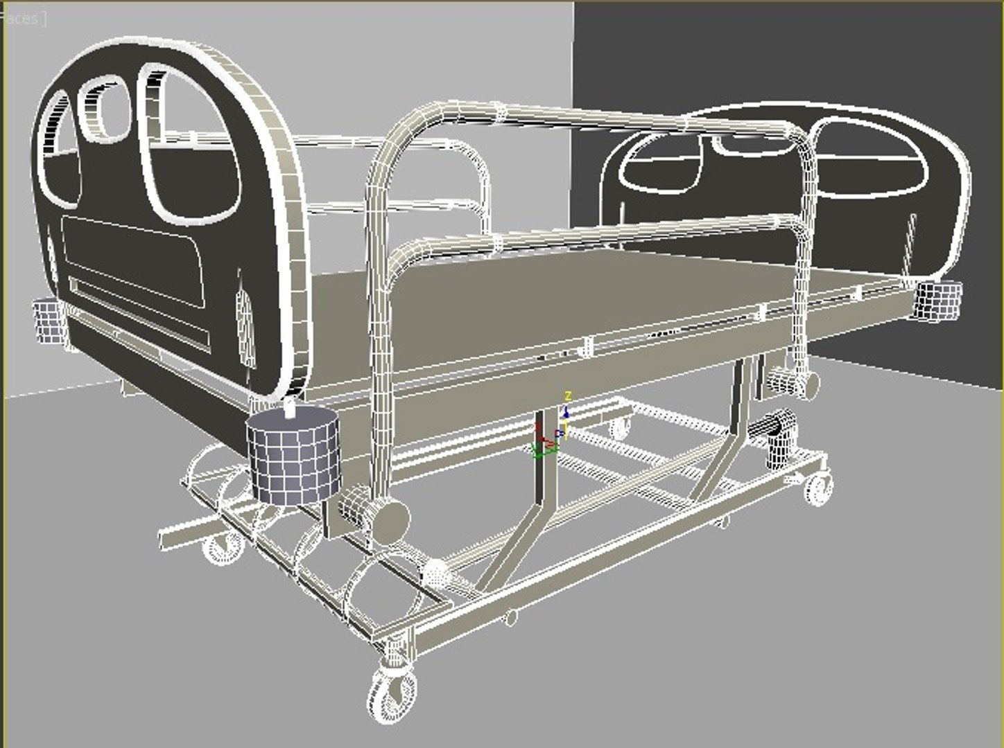 3D Model Surgical Bed - TurboSquid 1341048