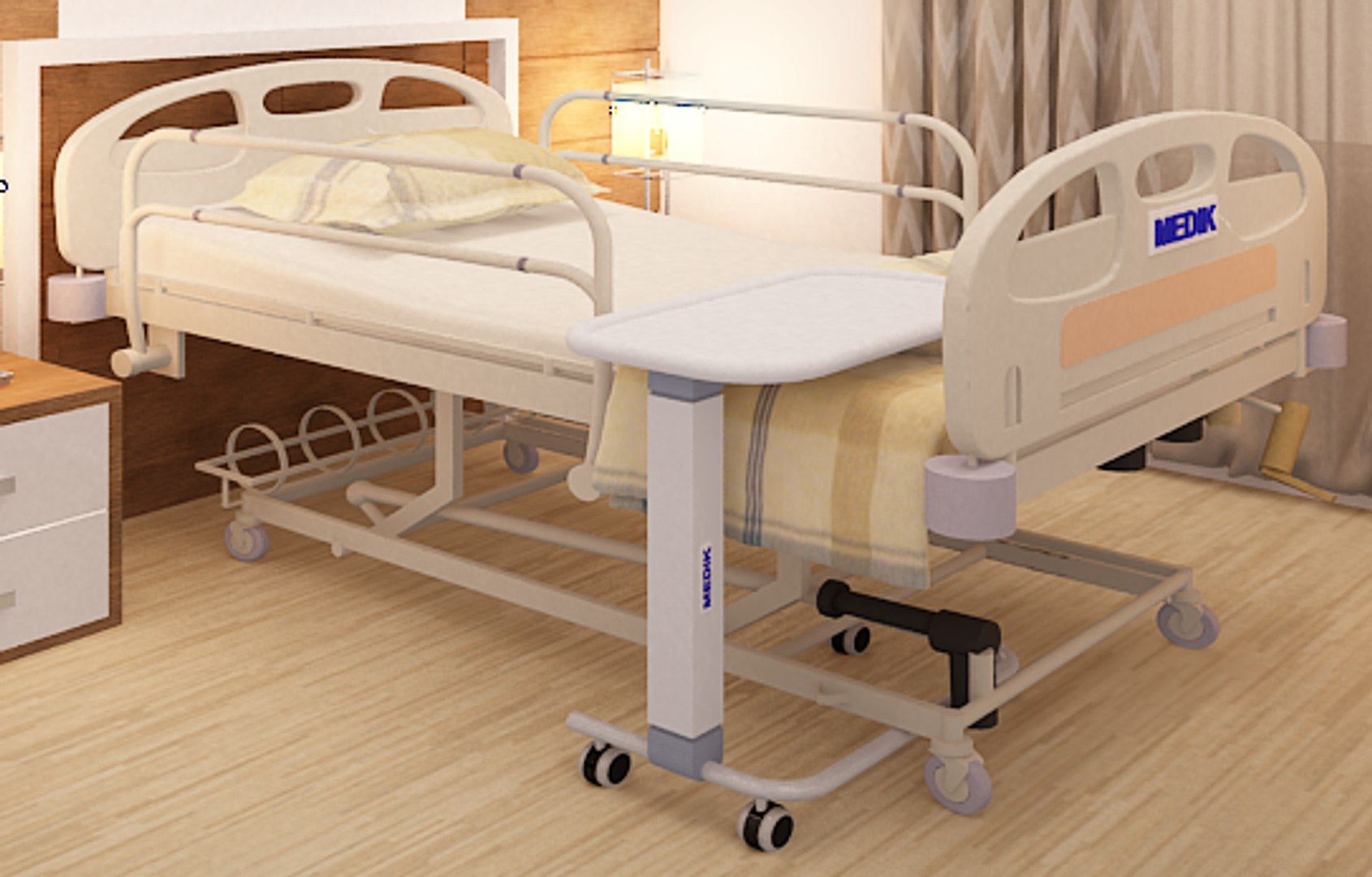3D Model Surgical Bed - TurboSquid 1341048