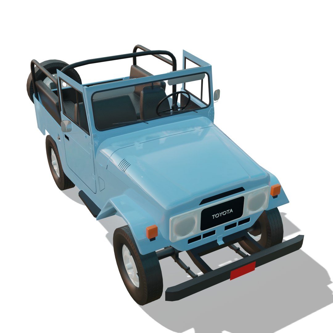Toyota Land Cruiser Fj40 3D Model - TurboSquid 1583453