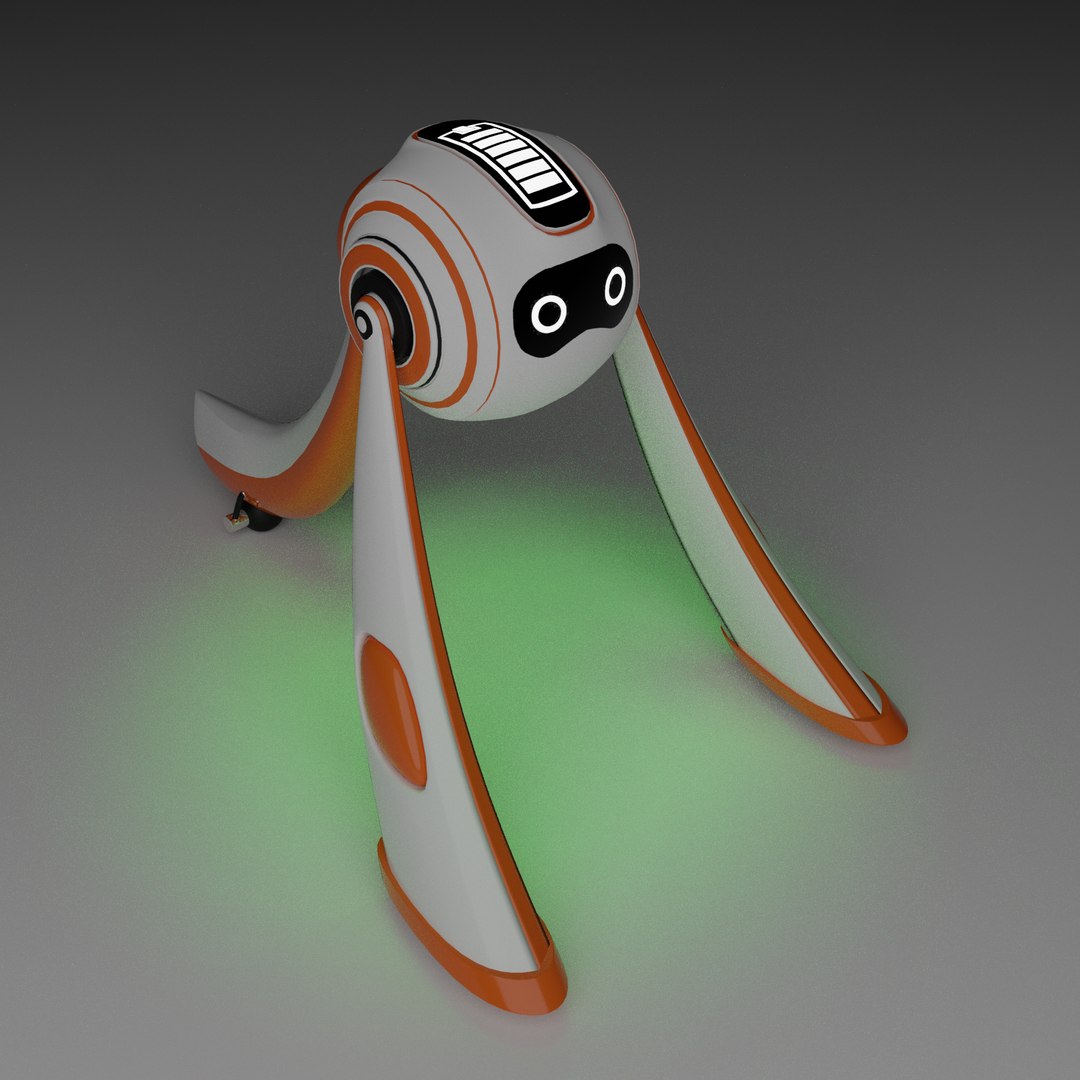 Cute Robot 3D Model - TurboSquid 1481460