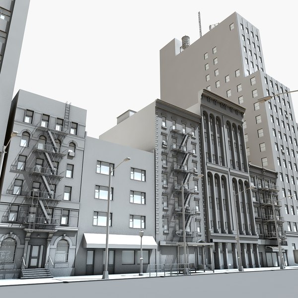 modelo 3d Nyc City Block - TurboSquid 795835