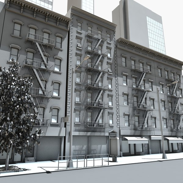 modèle 3D de Nyc City Block - TurboSquid 795835