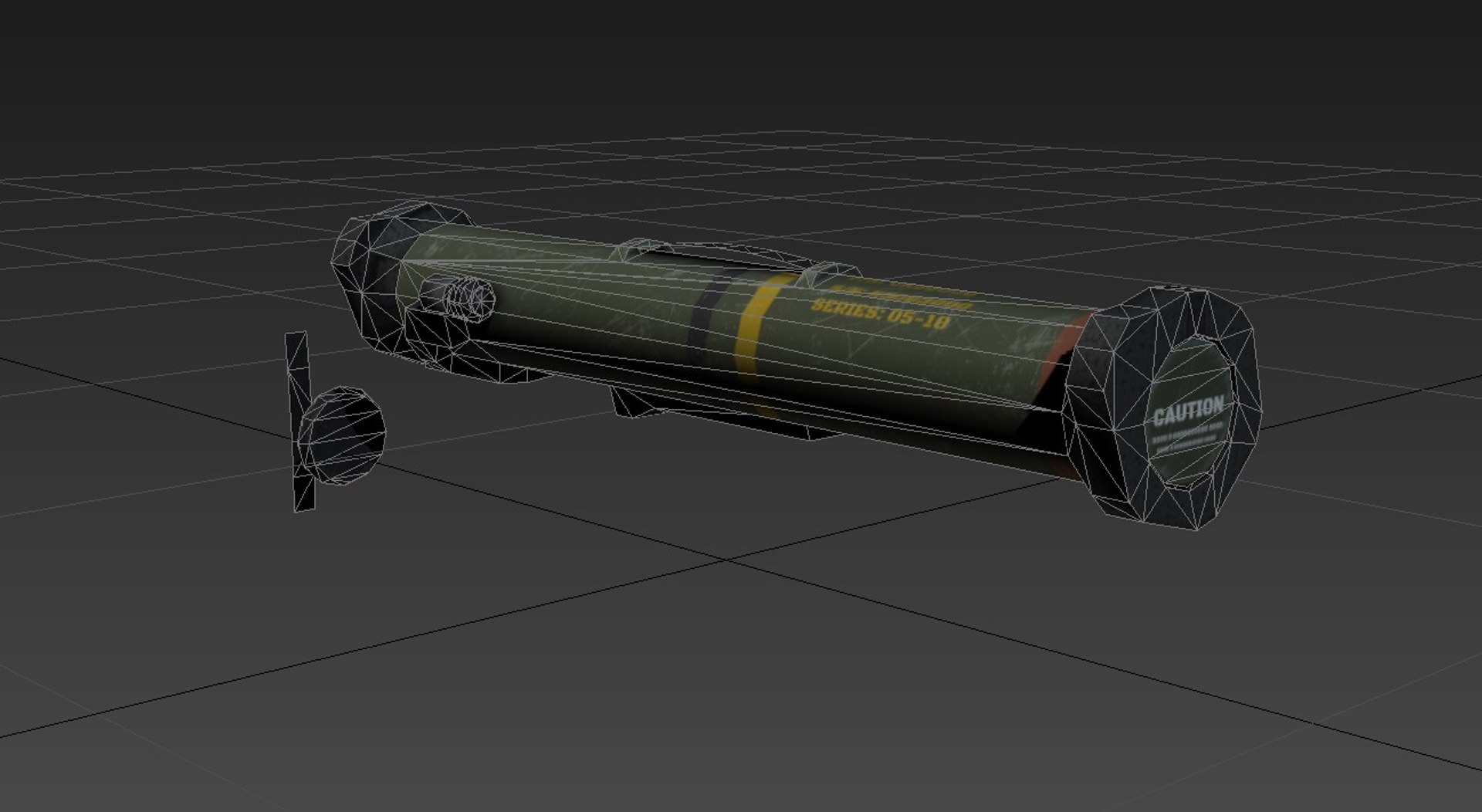 3D Rocket Launcher Model - TurboSquid 1652677