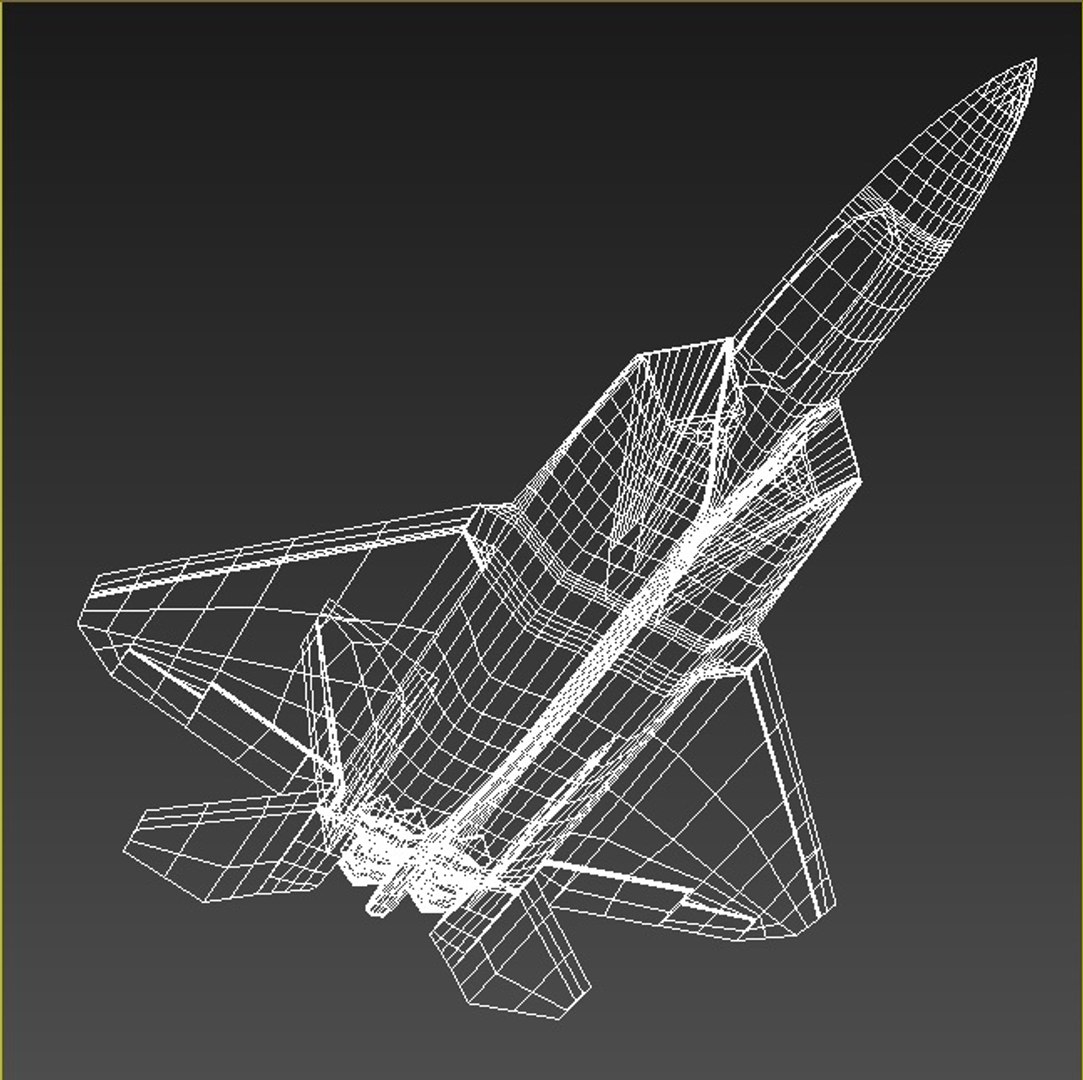 F22 Raptor Jet Fighter 3D Model - TurboSquid 1425781