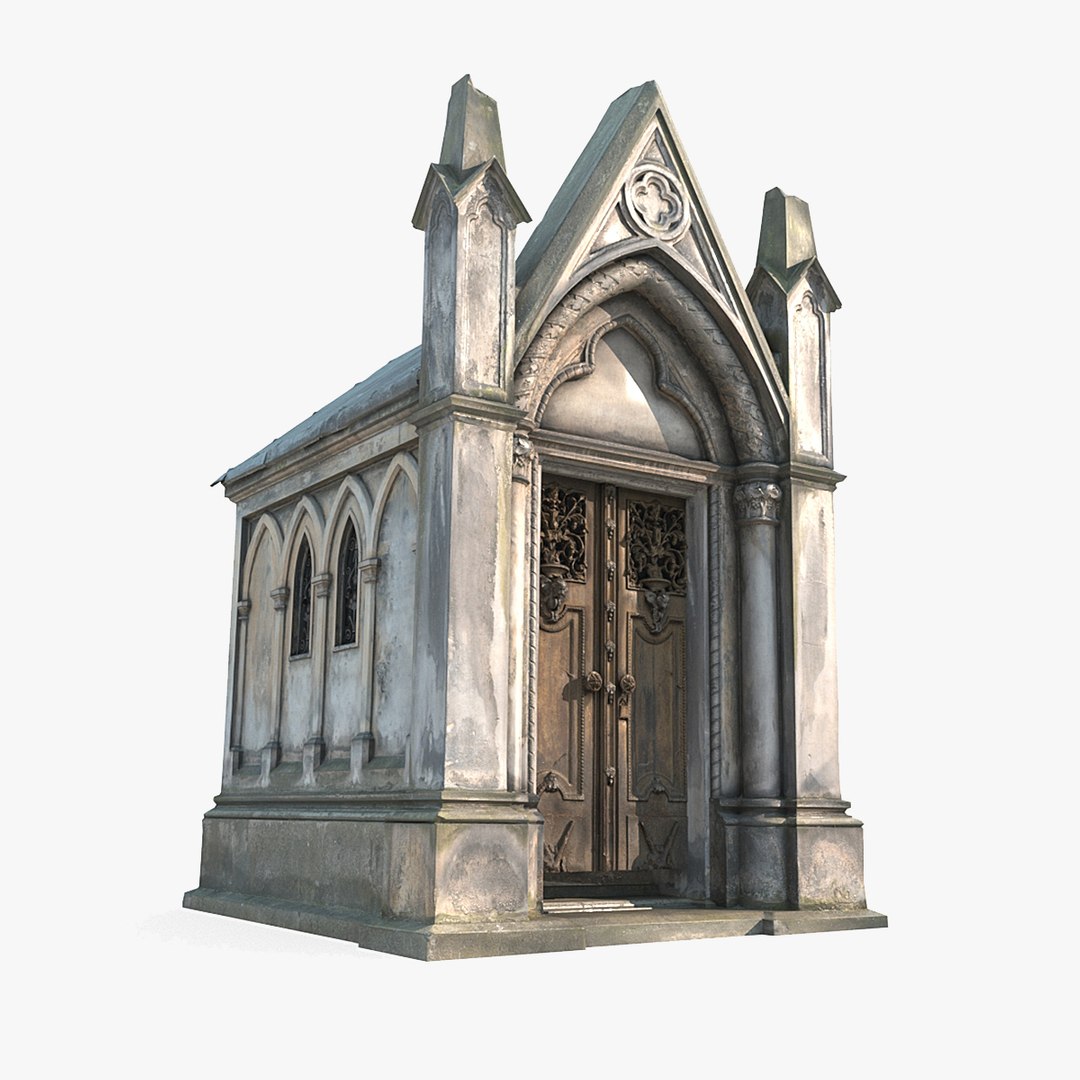 3D Ancient Medieval Architectural Tombs - TurboSquid 2377282