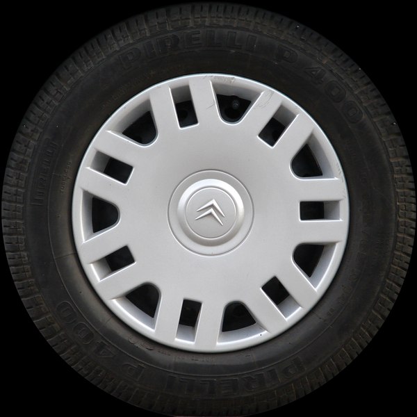Texture JPEG wheel citroen c3