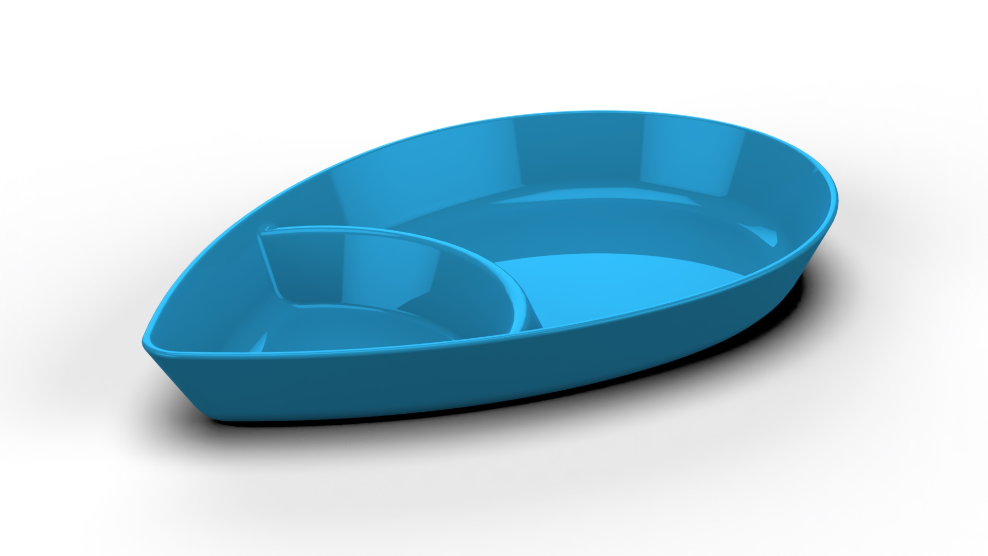 Leaf Shape Eating Plate Model - TurboSquid 2090694
