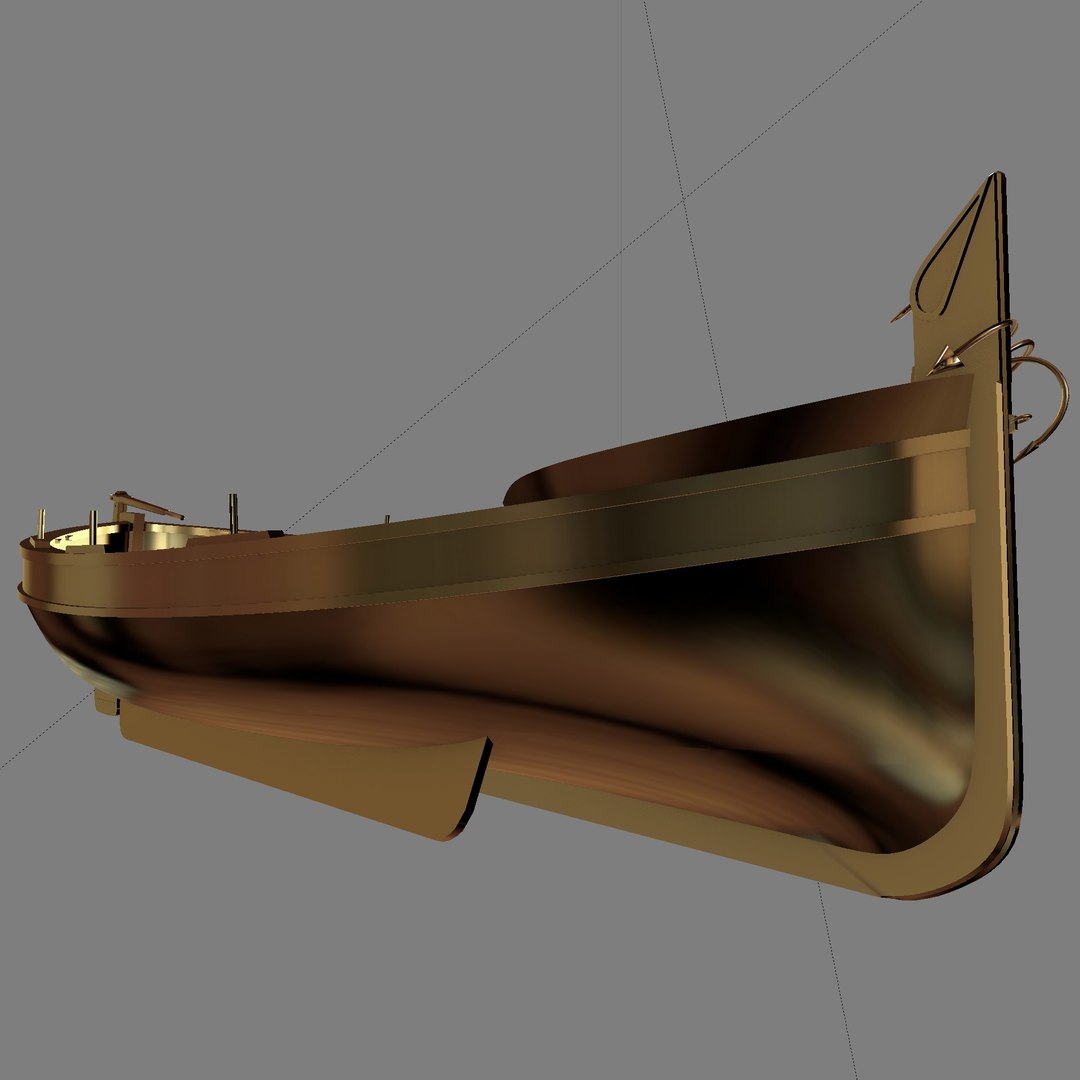 3D sail fishing boat shells - TurboSquid 1309116