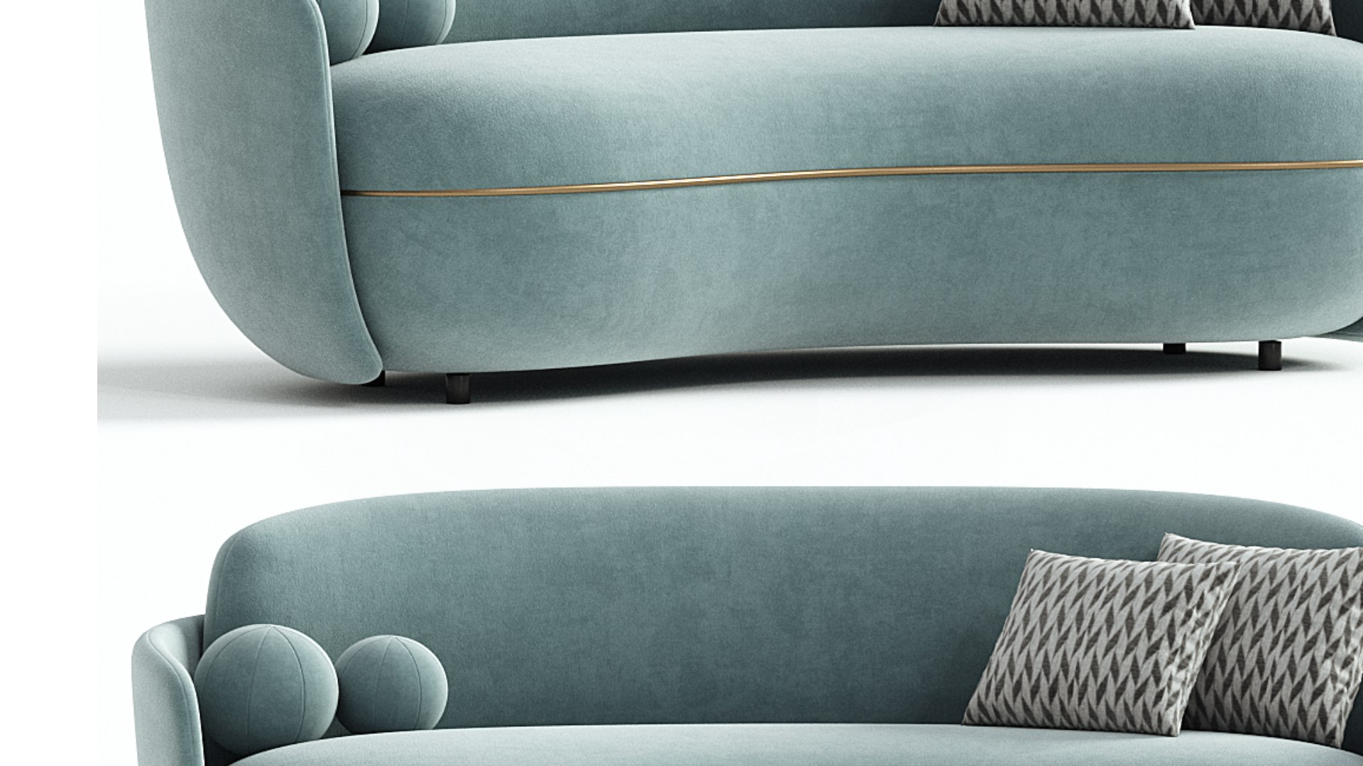 3D MILES SOFA By Wittmann - TurboSquid 2203146