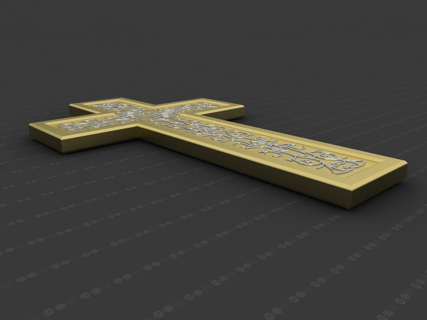 3D cross model - TurboSquid 1455924