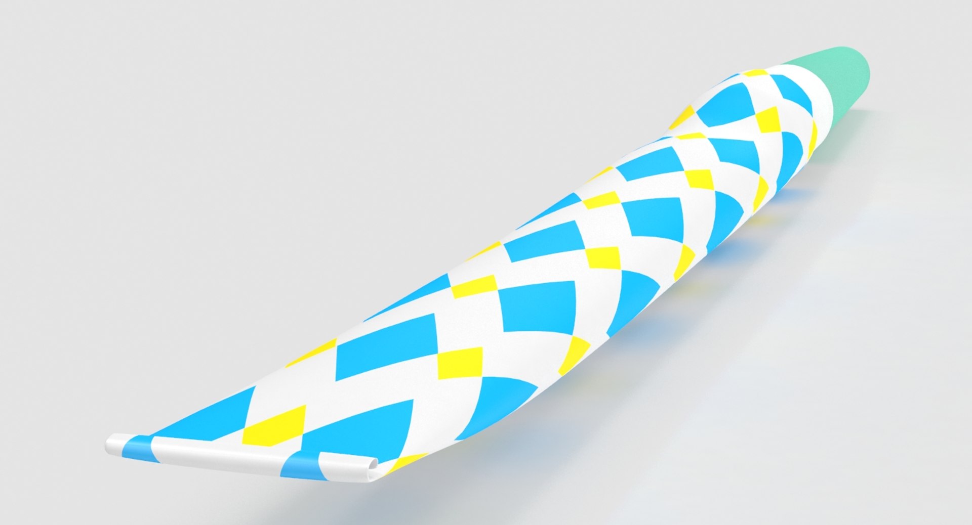 3d party horn 03 blue