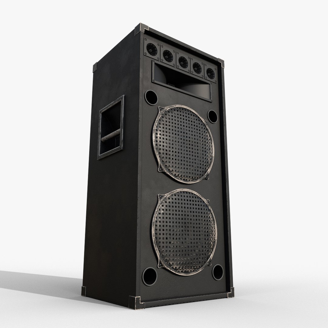 Speaker Box 3D model - TurboSquid 2075866