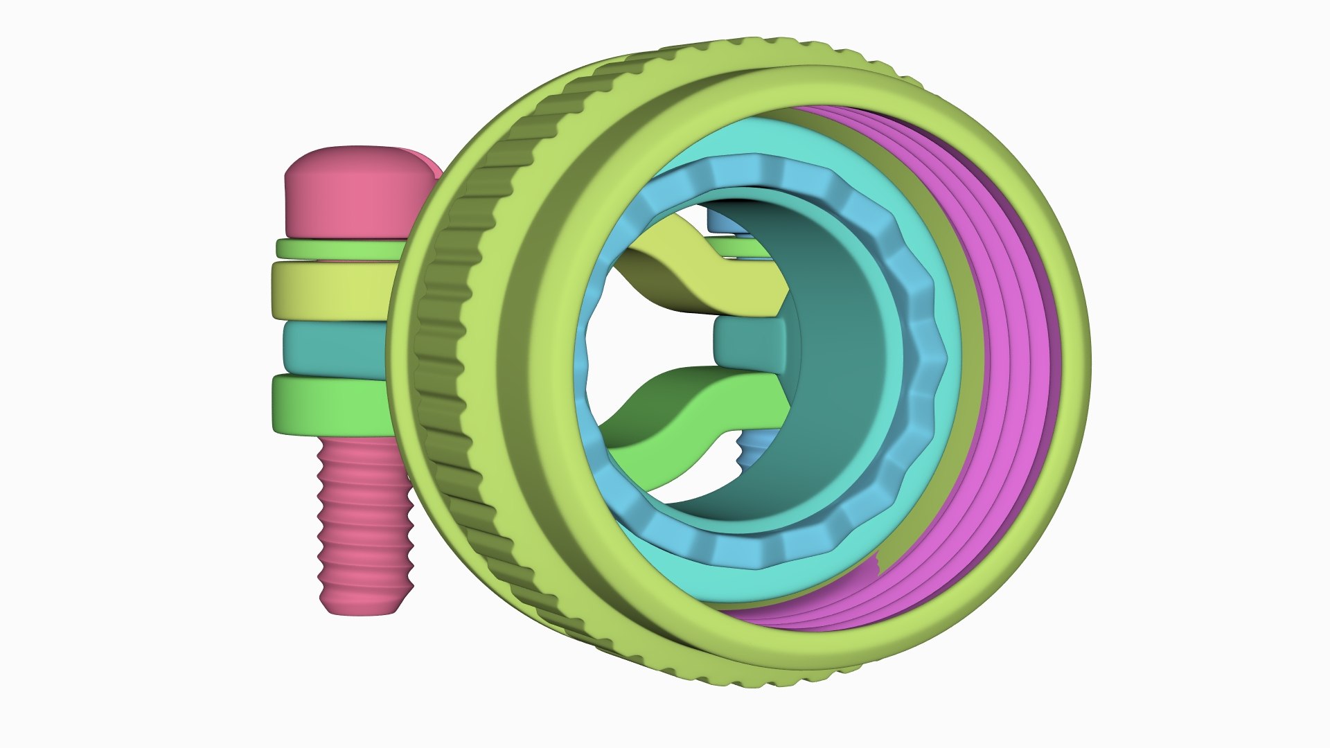 3D Cable Connector 1 model - TurboSquid 2048928