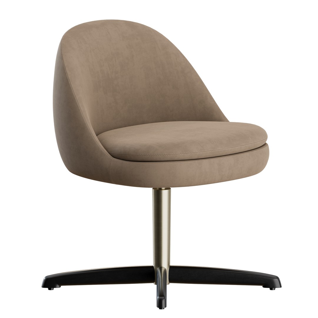 Sendai Chair Metal Legs by Minotti 3D 모델 - TurboSquid 2050643