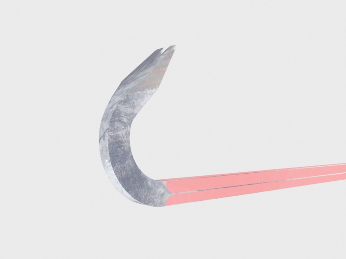 3d Model Half Life Freemans Crowbar