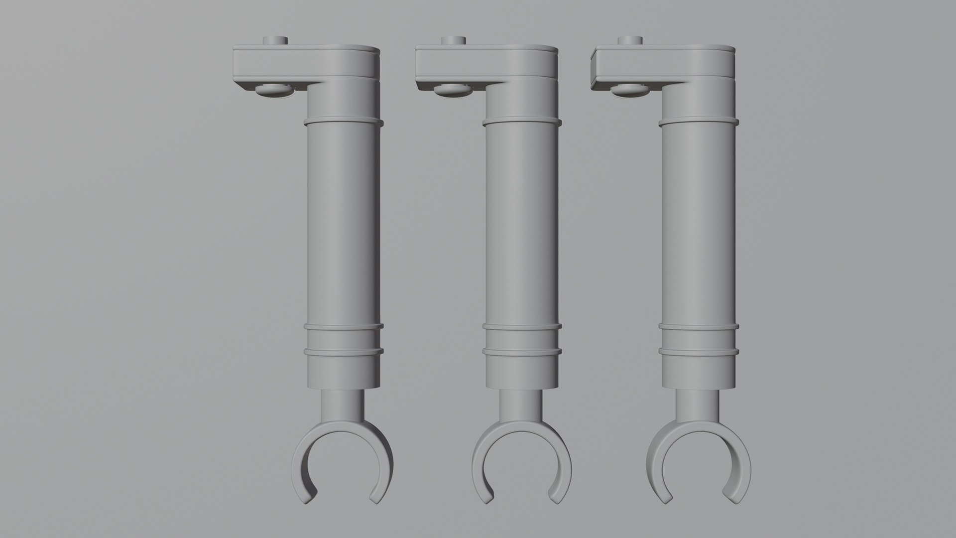 3D Neon Tube Support Model - TurboSquid 1838840