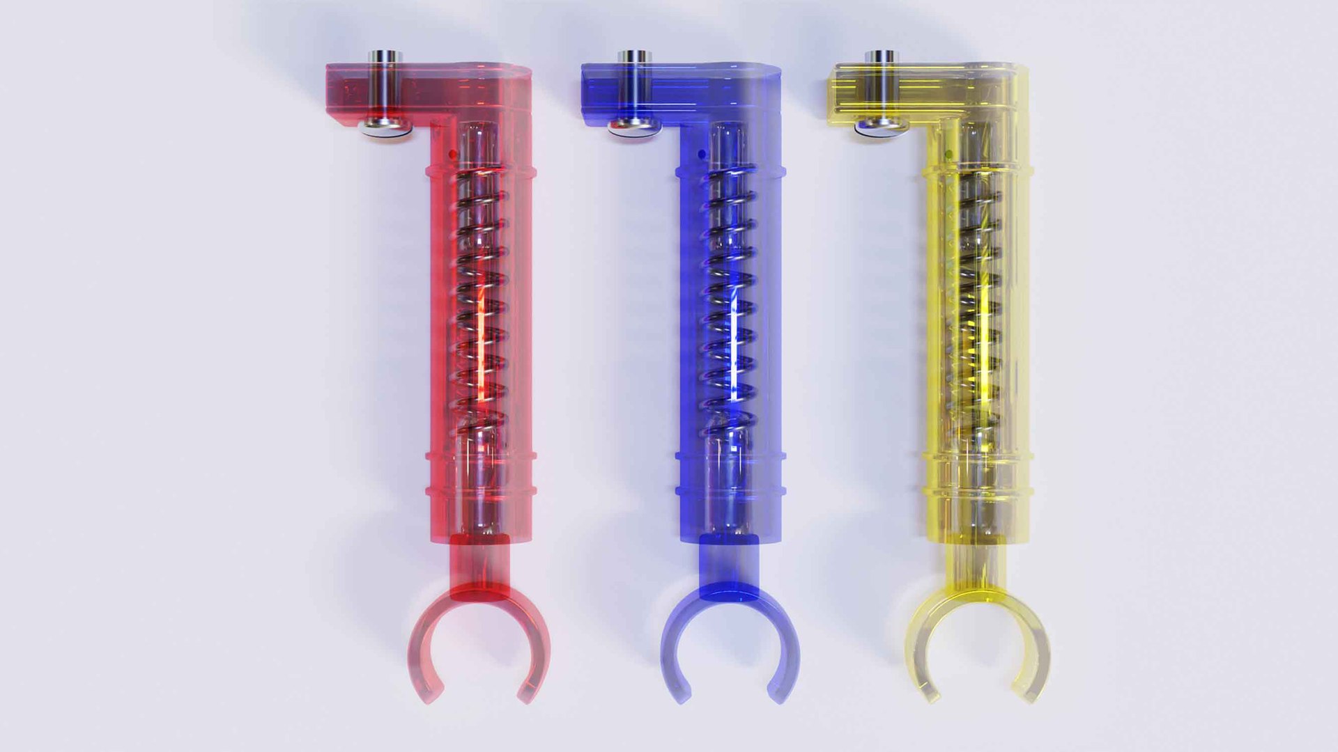 3D Neon Tube Support Model - TurboSquid 1838840