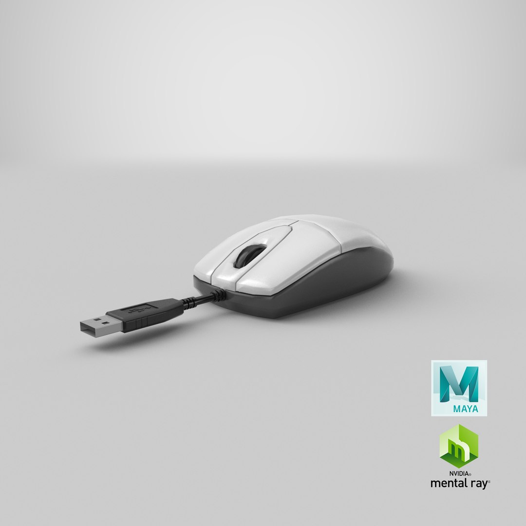 computer mouse 3d model