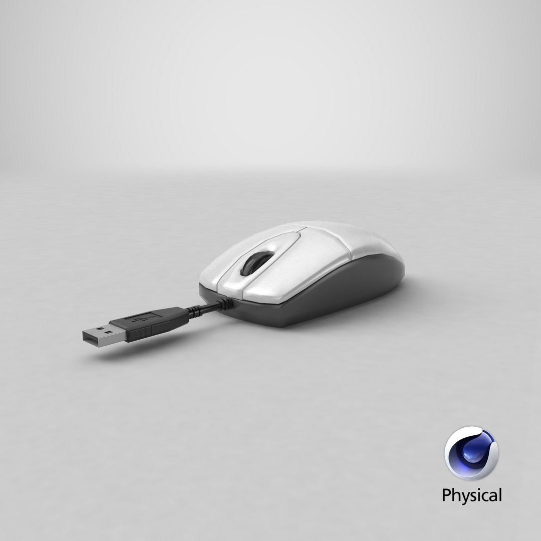 Computer Mouse 3d Model