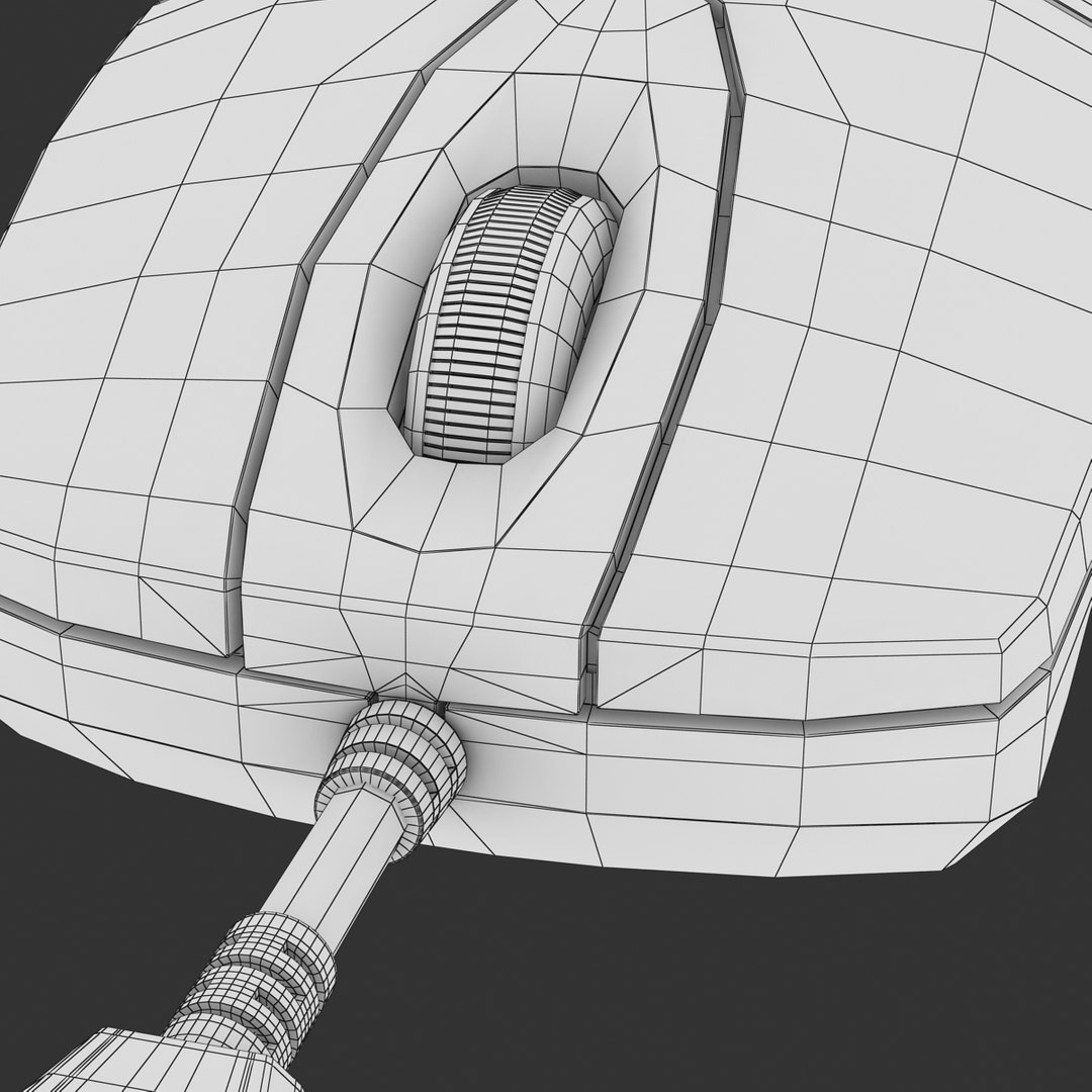 Computer Mouse 3d Model