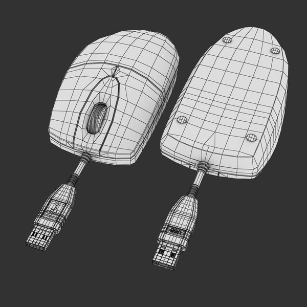 computer mouse 3d model