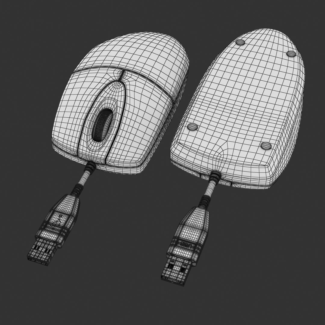 Computer Mouse 3d Model