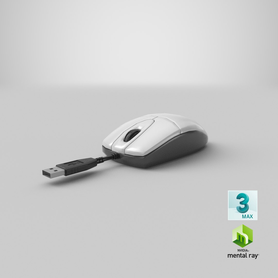 computer mouse 3d model