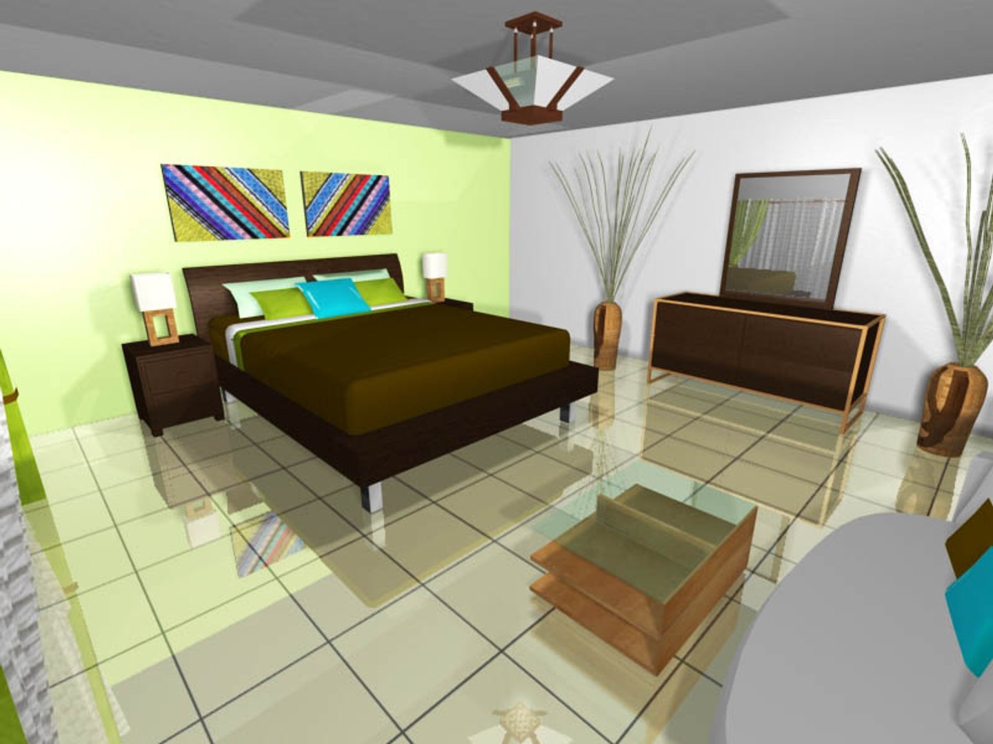 3d room model