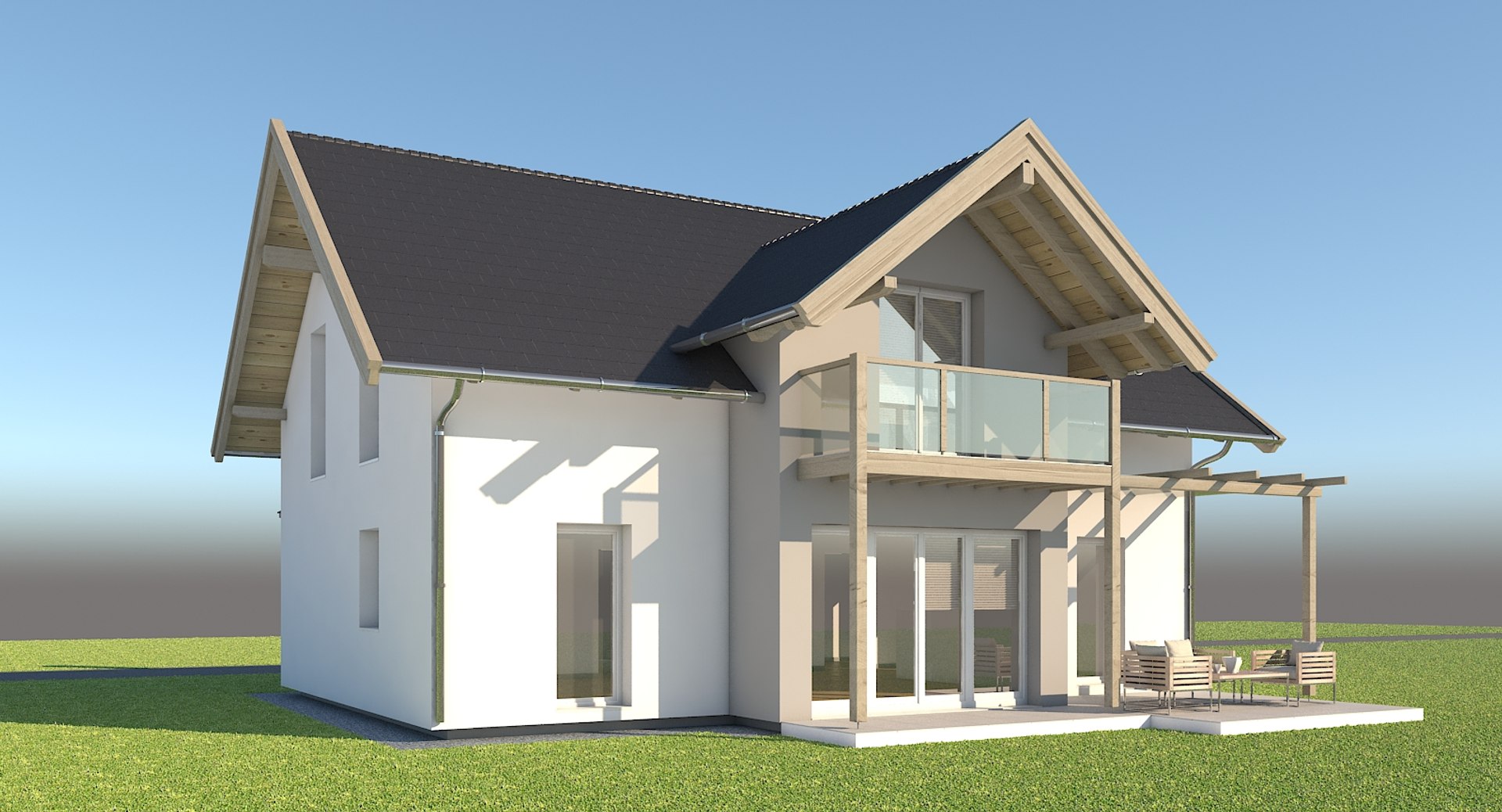 modern family 3d model