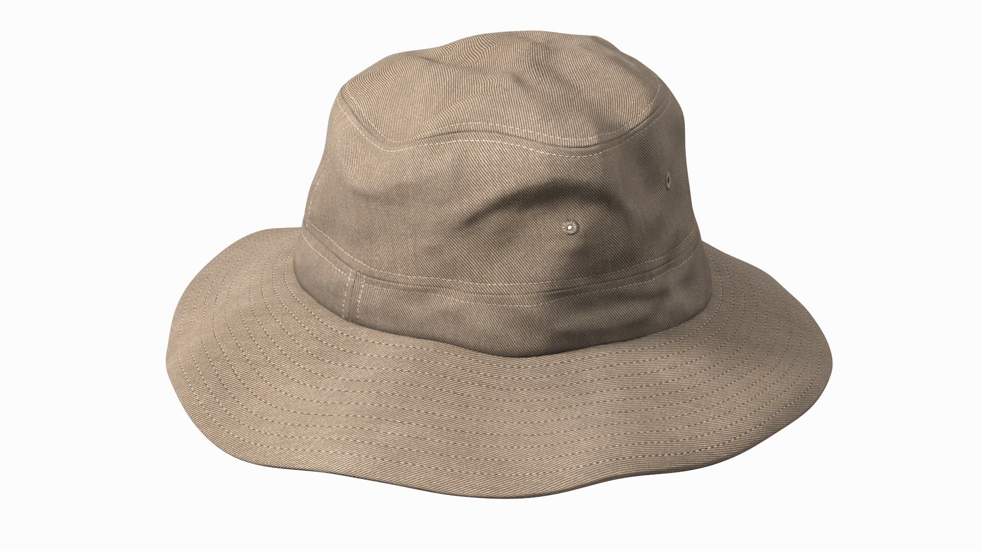 3D Model Mountain Ventilated Packer Hat - TurboSquid 2071251