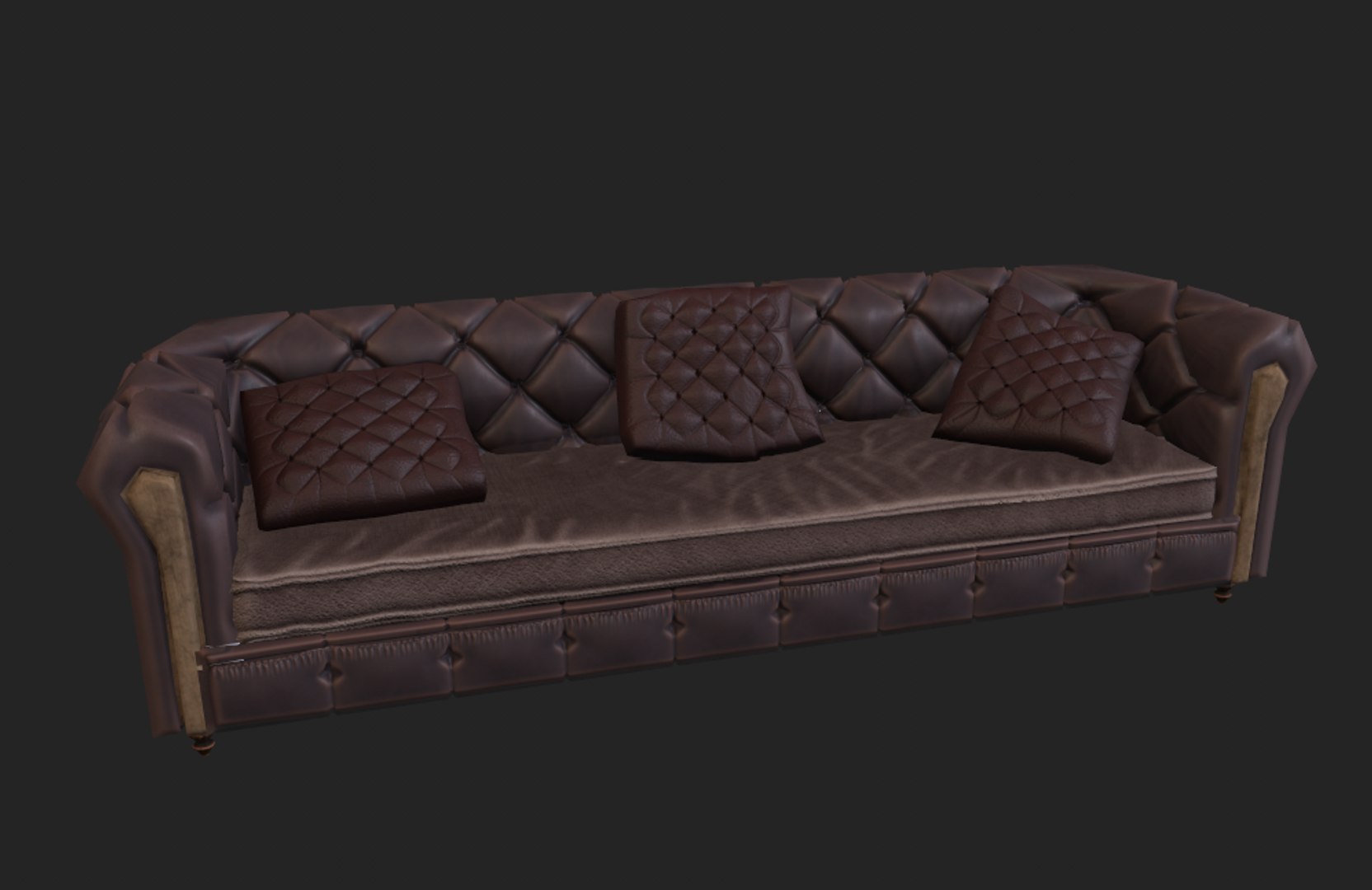 3D Stylized Sofa - TurboSquid 2208091