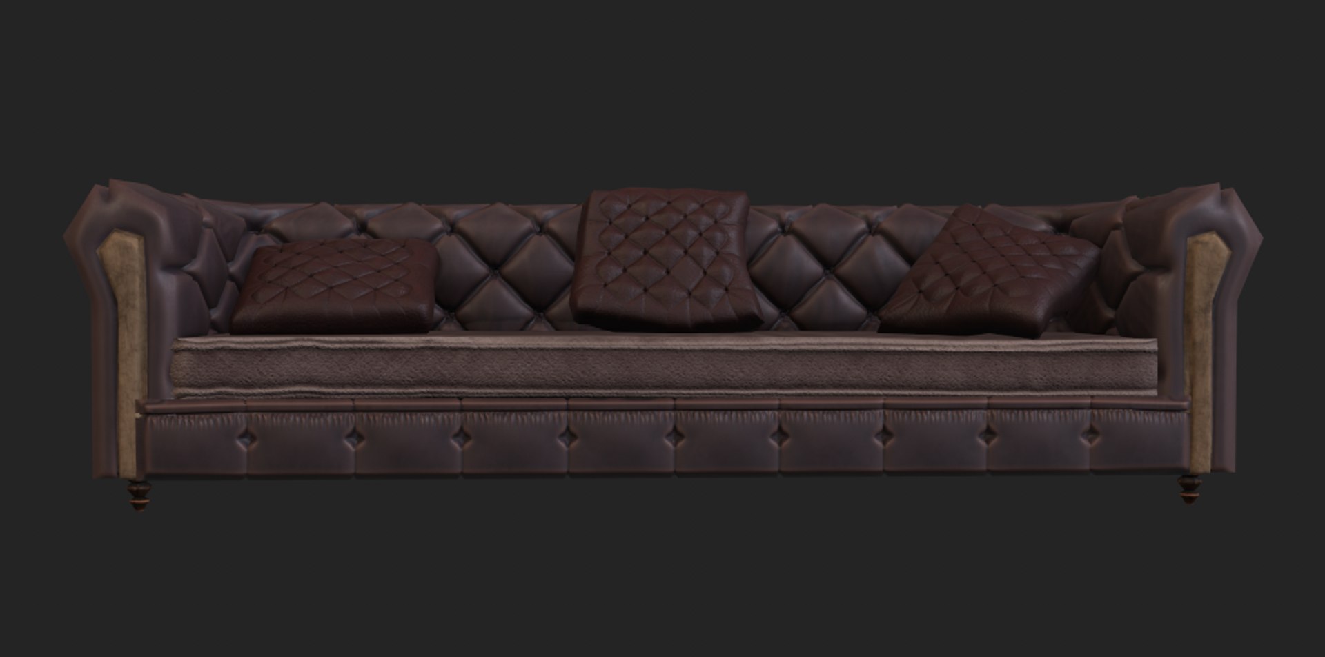 3D Stylized Sofa - TurboSquid 2208091